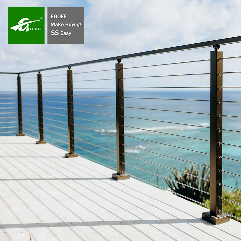 Stair Stainless Steel Cable Handrail from China manufacturer - Egoee ...